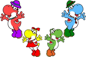 Yoshi Family | Paper Shin a.k.a Keroro Gunsou Wiki | Fandom