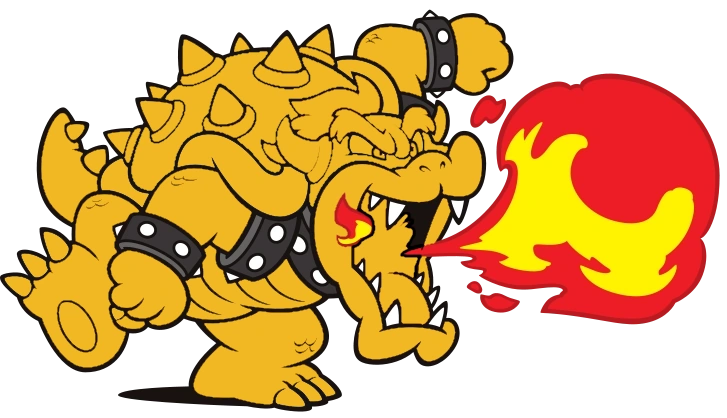 Golden Bowser Statue | Paper Shin a.k.a Keroro Gunsou Wiki | Fandom