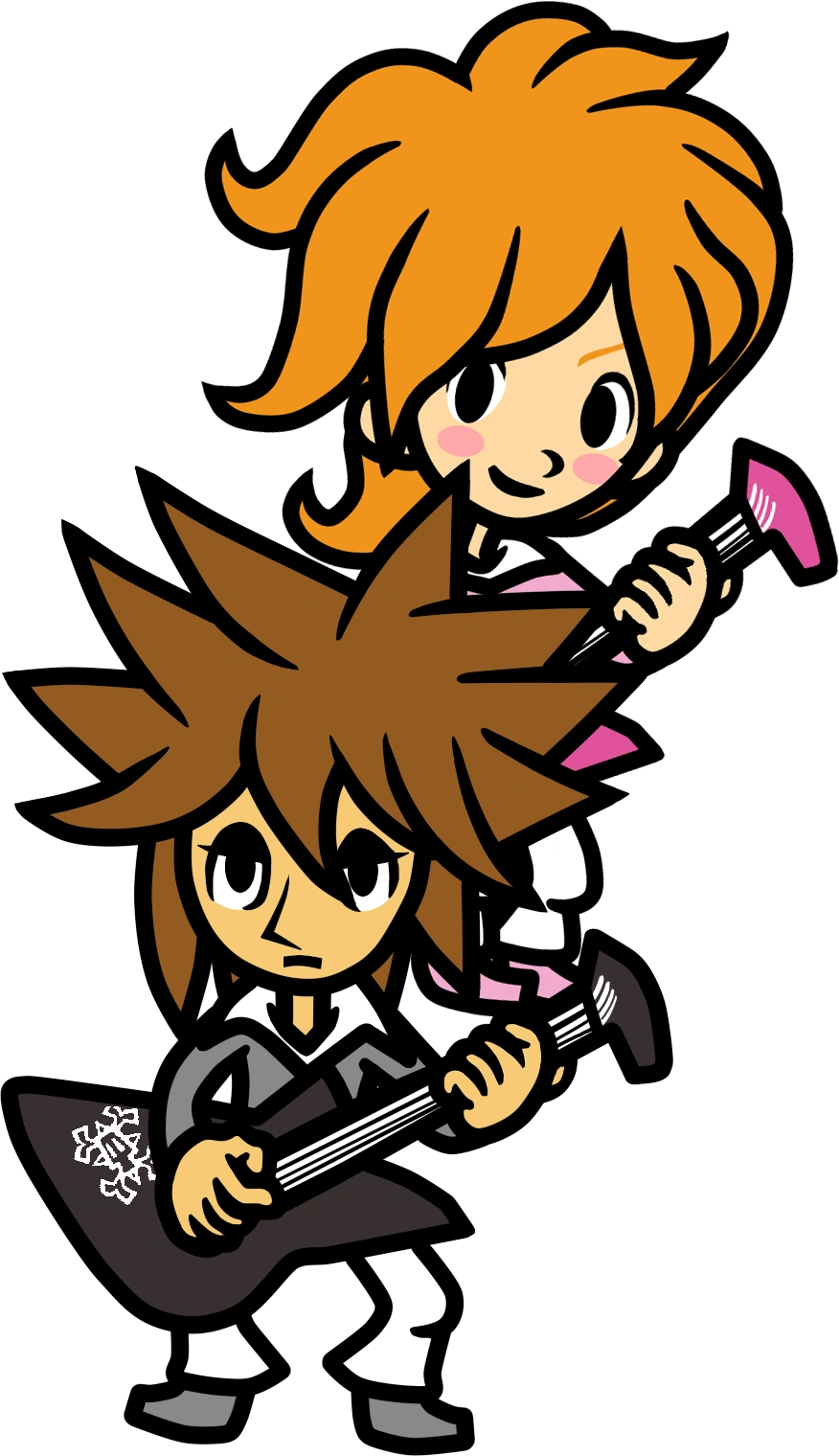 J.J. Rocker and Soshi Rocker | Paper Shin a.k.a Keroro Gunsou Wiki | Fandom