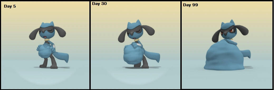 Riolu | Paper Shin a.k.a Keroro Gunsou Wiki | Fandom