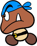 Pirate Goomba | Paper Shin a.k.a Keroro Gunsou Wiki | Fandom
