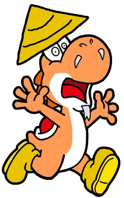 Yoshi Scared
