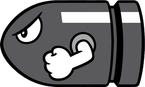 bullet bill coloring pages