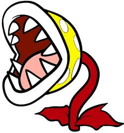 piranha plant coloring pages