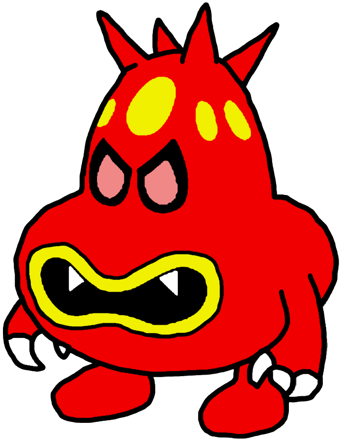 Red Shroob Monster | Paper Shin a.k.a Keroro Gunsou Wiki | Fandom