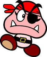 Pirate Goomba | Paper Shin a.k.a Keroro Gunsou Wiki | Fandom