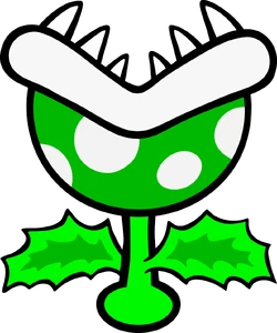 mario piranha plant coloring sheet