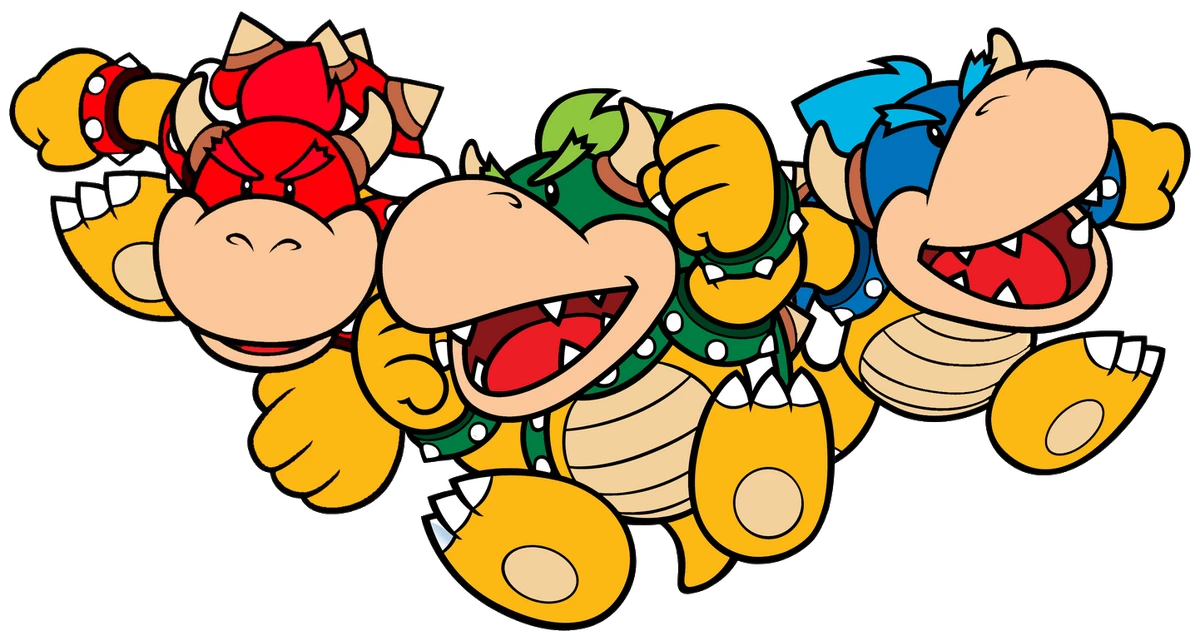 Koopa Kid Trio | Paper Shin a.k.a Keroro Gunsou Wiki | Fandom