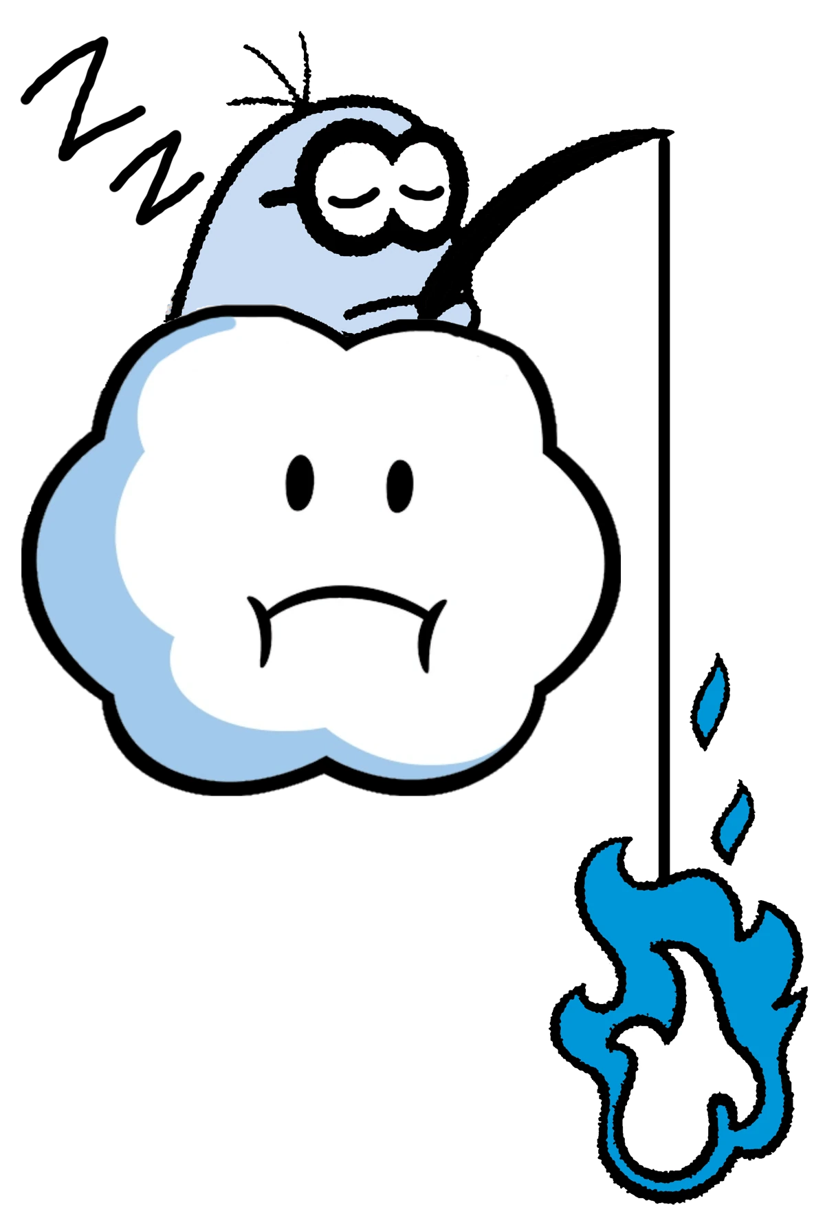 Calm Fishing Boo | Paper Shin a.k.a Keroro Gunsou Wiki | Fandom