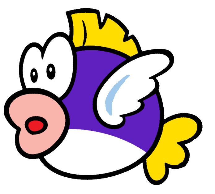 Purple Cheep cheep | Paper Shin a.k.a Keroro Gunsou Wiki | Fandom