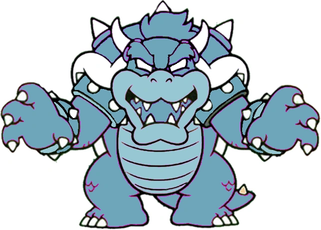 Bowser Snow Statue | Paper Shin a.k.a Keroro Gunsou Wiki | Fandom