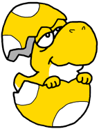 Glowing Baby Yoshi | Paper Shin a.k.a Keroro Gunsou Wiki | Fandom
