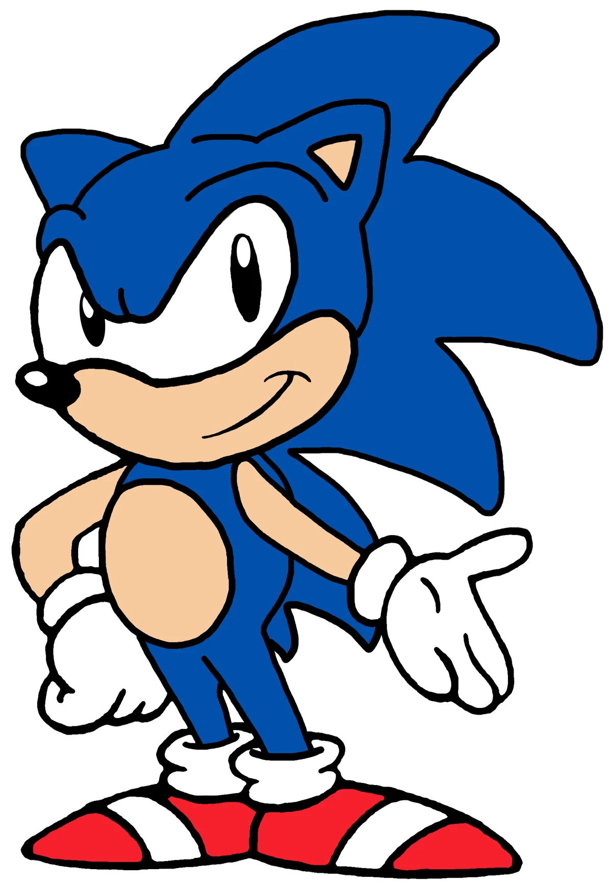 Sonic the Hedgehog (AoSTH) | Paper Shin a.k.a Keroro Gunsou Wiki | Fandom
