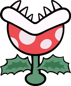 mario piranha plant coloring sheet