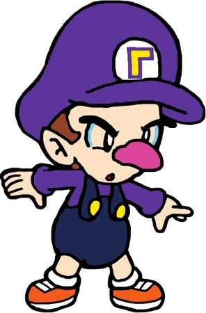 baby wario coloring pages