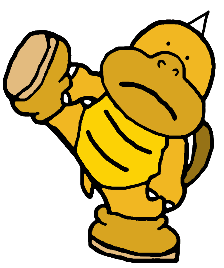 Gold Sumo Bro | Paper Shin a.k.a Keroro Gunsou Wiki | Fandom