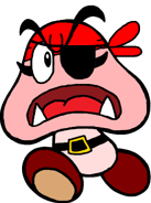 Pirate Goomba | Paper Shin a.k.a Keroro Gunsou Wiki | Fandom