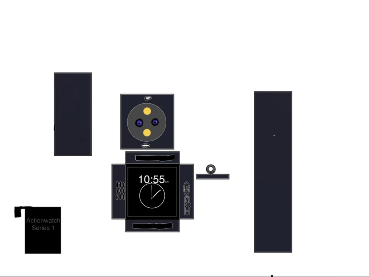 Action Watch | Papercraft Wiki | Fandom