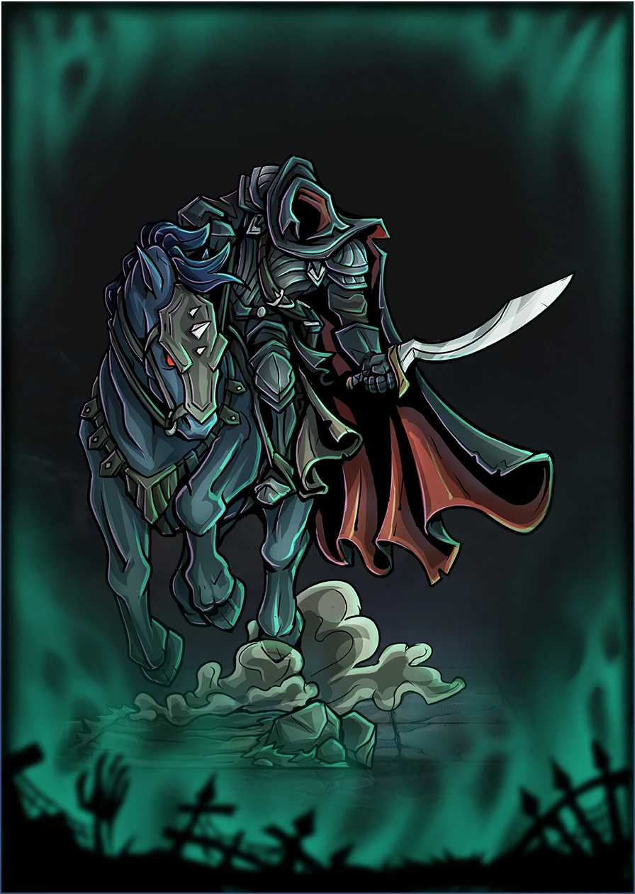 Seasonal - Headless Horseman mini (Printable Heroes, Patreon ...