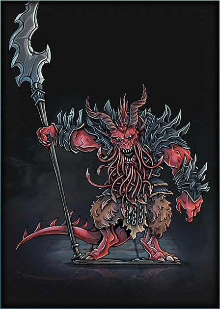 Devil - Bearded - 01 mini (Printable Heroes, Patreon) | Papercraft ...