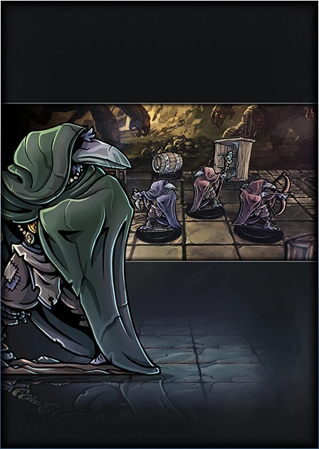 Kenku - Rogue - 01 mini (Printable Heroes, Kenku - Set 01) | Papercraft ...