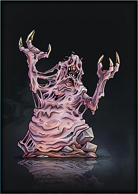 Devil - Lemure - 02 mini (Printable Heroes, Patreon) | Papercraft Gaming Wiki | Fandom