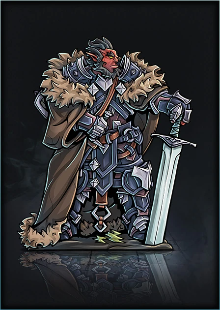 Hobgoblin - Warlord - 01 mini (Printable Heroes, Patreon) | Papercraft ...
