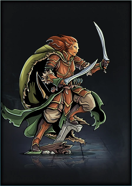 Elf - Ranger - 02 mini (Printable Heroes, Heroes - Set 02 - Reskins ...