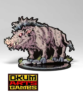 Possessed Giant Boar mini (Okumarts, The Cycle of Cerberus ...