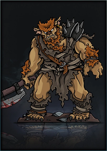 Bugbear mini (Printable Heroes, Patreon) | Papercraft Gaming Wiki | Fandom