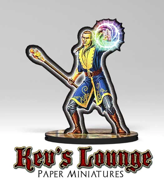 Mage Battle Pose mini (Kev's Lounge, Champions Series - Simple ...