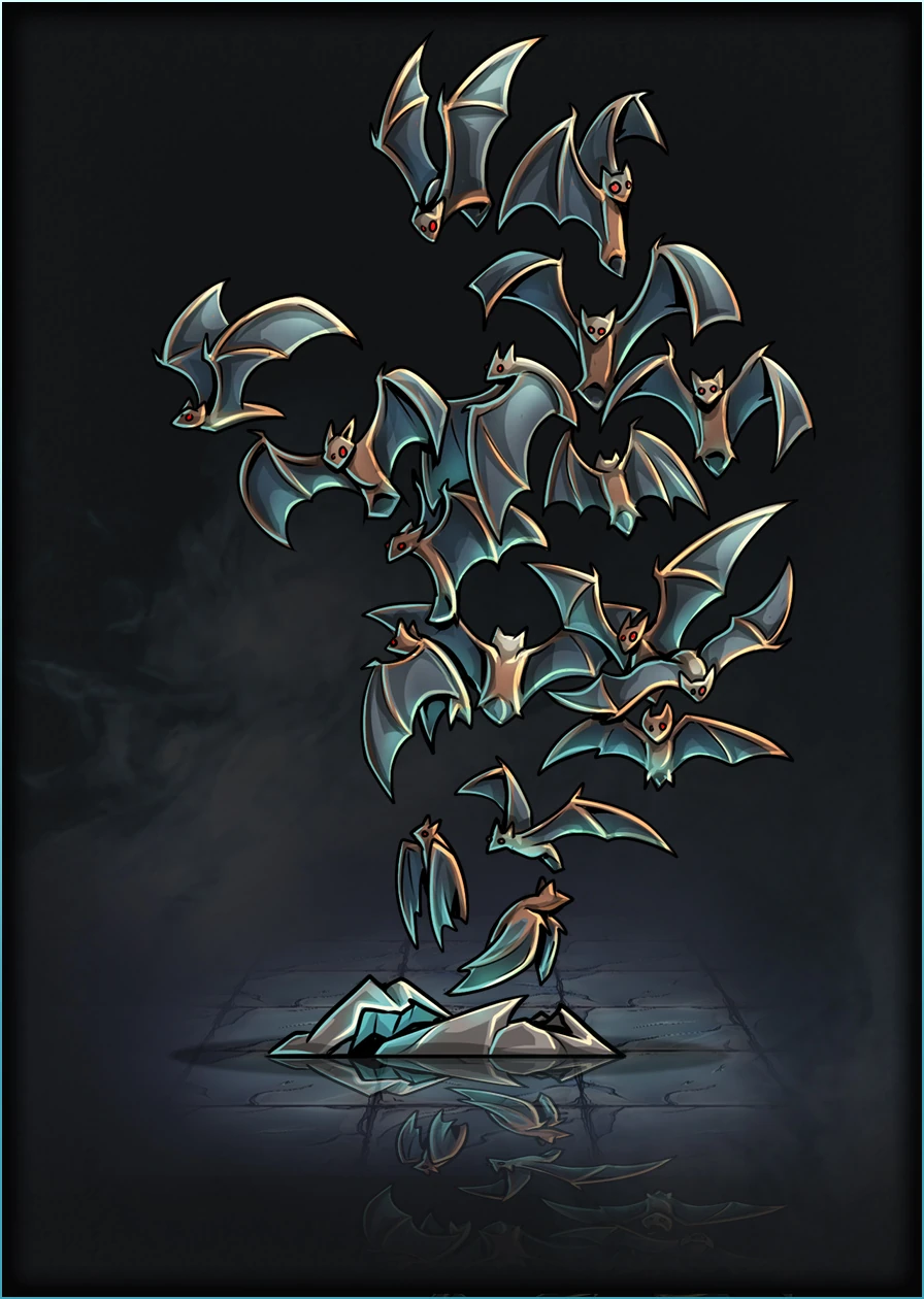 Animal - Bat - Swarm mini (Printable Heroes, Patreon) | Papercraft ...