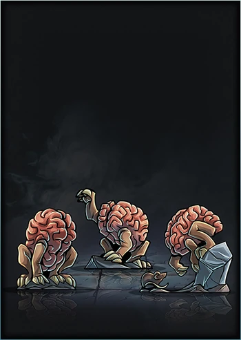 Intellect Devourer - 03 mini (Printable Heroes, Intellect Devourers ...
