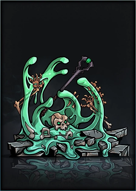 Lich Ichor mini (Printable Heroes, Patreon) | Papercraft Gaming Wiki ...