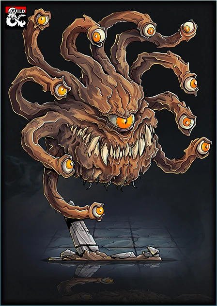 Beholder mini (Printable Heroes, Patreon) | Papercraft Gaming Wiki | Fandom