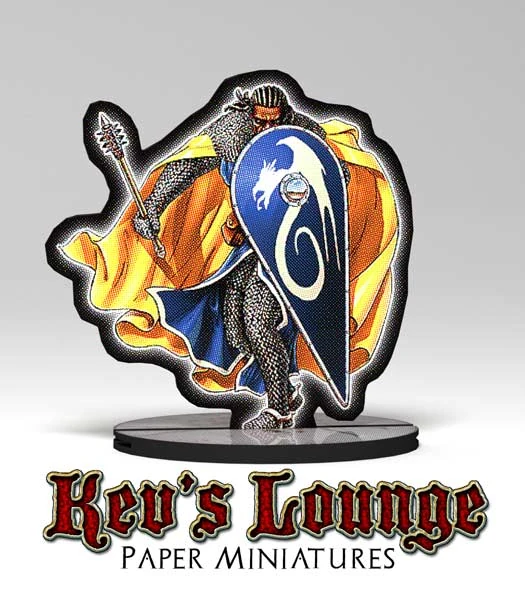 Stalwart Defender Battle Pose mini (Kev's Lounge, Champions Series ...