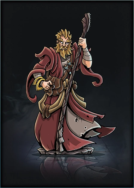 Human Wizard 01 mini (Printable Heroes, Heroes Party 01) | Papercraft ...