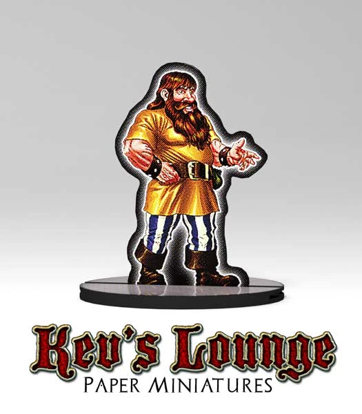 Dwarf Male Shopkeeper mini (Kev's Lounge, The Market in Dwarf Town ...