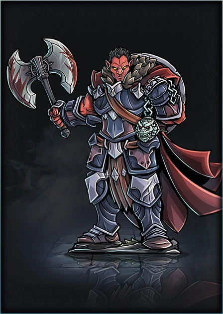 Hobgoblin - Cleric - 01 mini (Printable Heroes, Patreon) | Papercraft ...