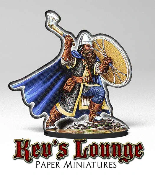 Dwarven Warrior Mini (Kev's Lounge, A Rhapsody of Clashing Steel ...