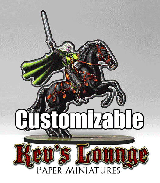 Category:Mounted minis | Papercraft Gaming Wiki | Fandom