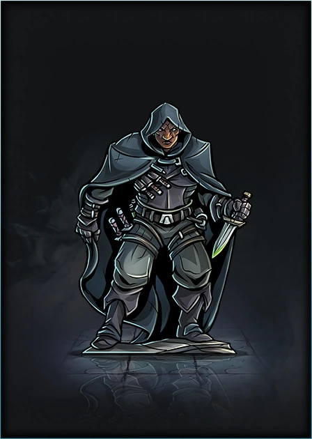 Human - Assassin - 01 mini (Printable Heroes, Patreon) | Papercraft ...