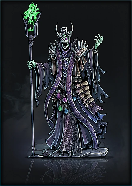 Lich mini (Printable Heroes, Patreon) | Papercraft Gaming Wiki | Fandom