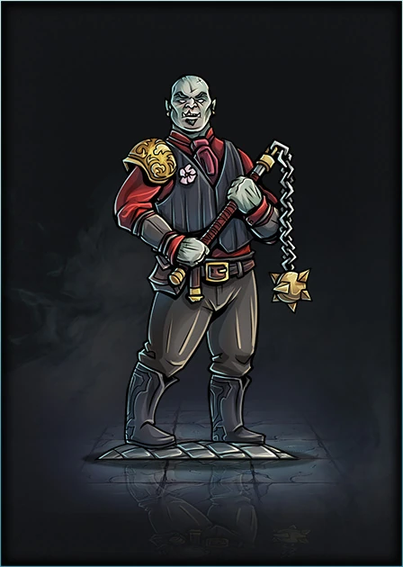 Half-Orc - Bouncer - 01 mini (Printable Heroes, Patreon) | Papercraft ...