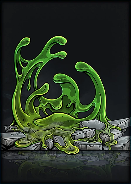 Ooze mini (Printable Heroes, Patreon) | Papercraft Gaming Wiki | Fandom