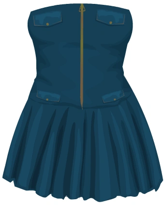Zip Front Tube Dress | Stardoll Wiki | Fandom