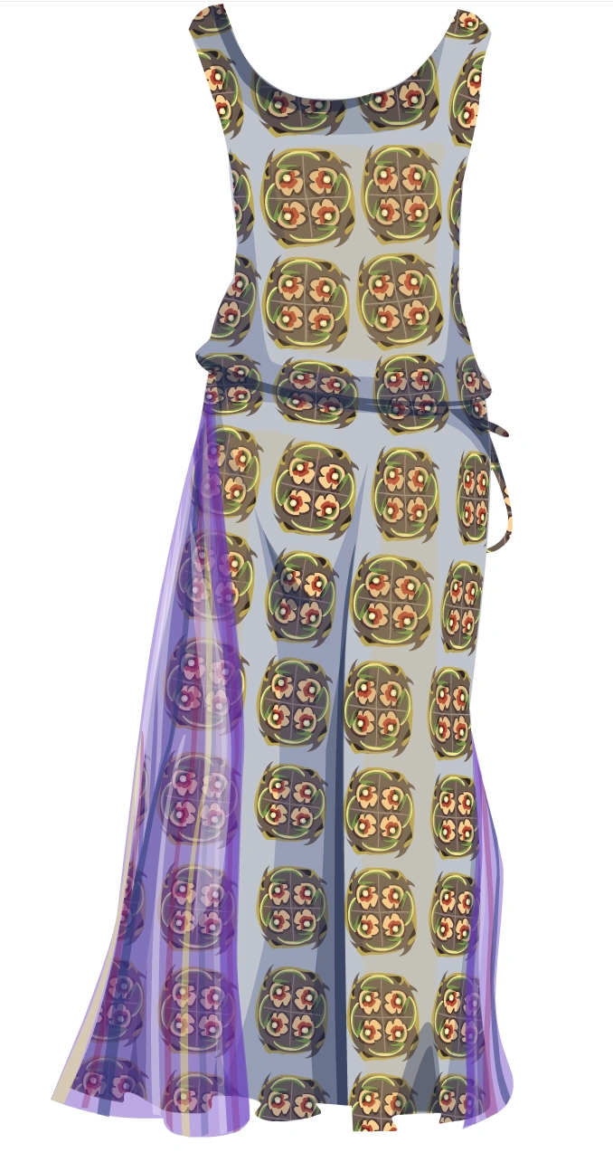 Print Chiffon Maxi Dress | Stardoll Wiki | Fandom