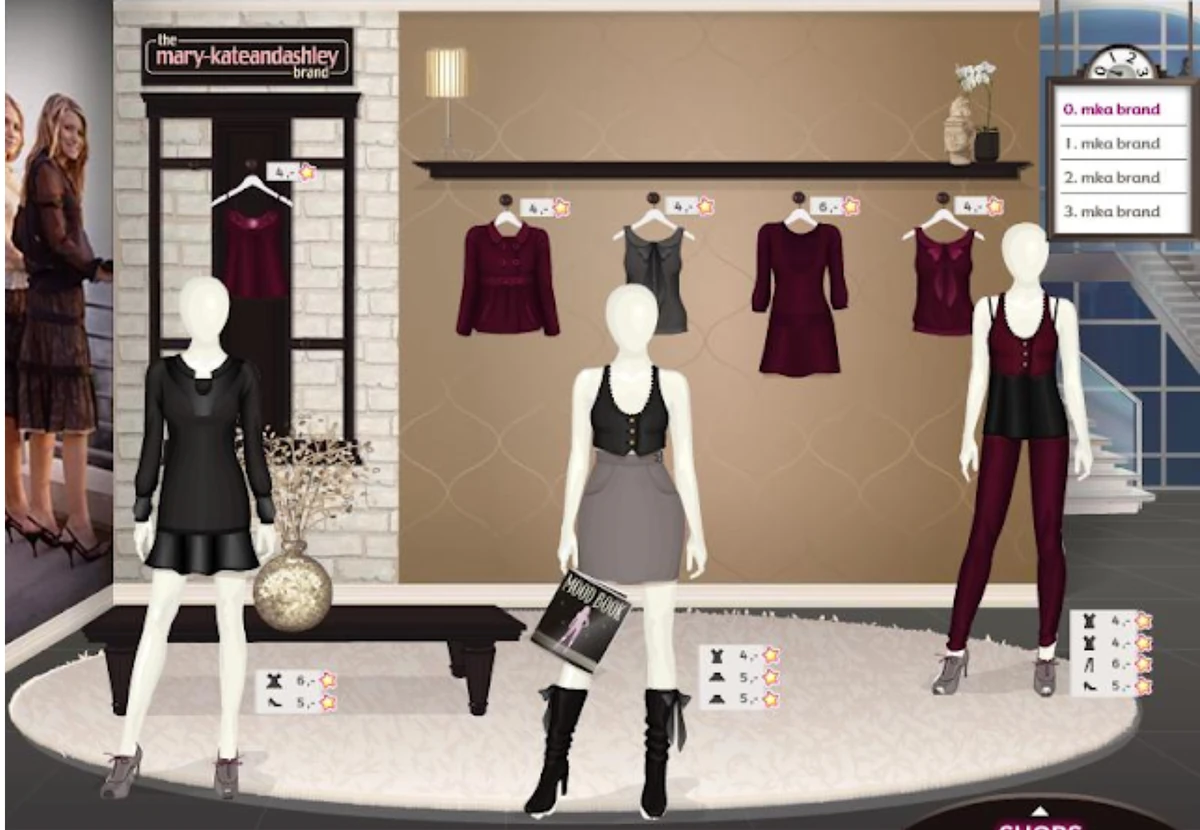 The Mary-Kate and Ashley Brand: Autumn 2008 | Stardoll Wiki | Fandom