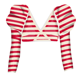Valentine Top (Striped) | Stardoll Wiki | Fandom