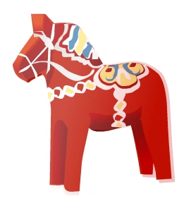 Swedish dala horse | Stardoll Wiki | Fandom